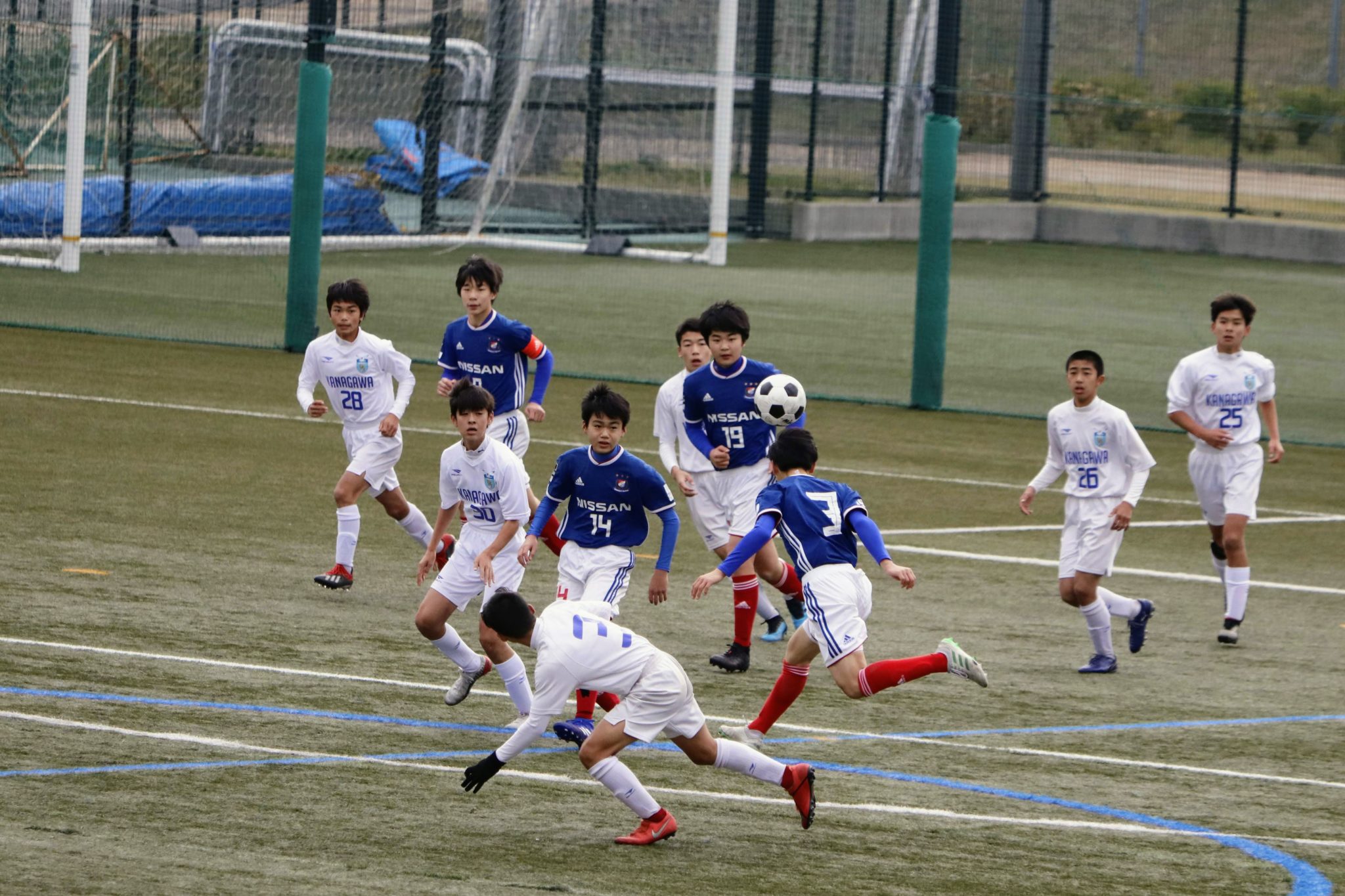 横須賀サッカーフェスティバル 横浜F・マリノスJY U-14 vs JFAトレセン横三地区U14（横須賀リーフスタジアム）｜マリノスユースとそのまわり
